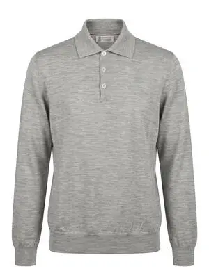 Brunello Cucinelli Polo Neck Sweater - Multicolor
