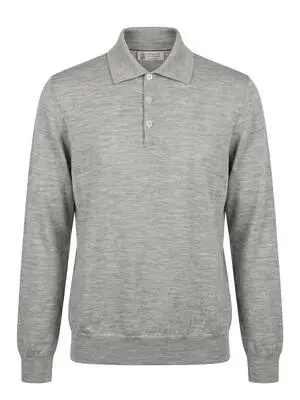 Brunello Cucinelli Polo Neck Sweater - Multicolor
