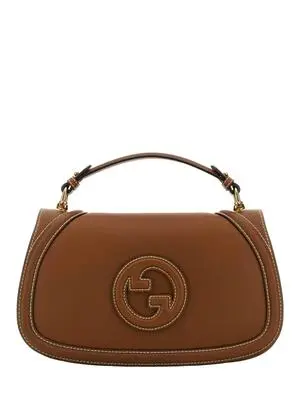 Gucci Gucci Women Caramel Leather Gucci Blondie Handbag Brown