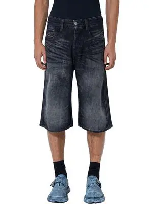 DIESEL® D-enim-m Shorts - Gray