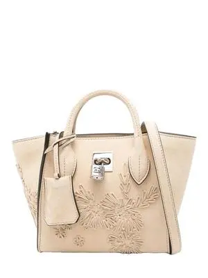 ERMANO SCERVINO ERMANNO SCERVINO Suede Mini Tote Bag