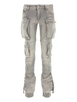 Attico THE ATTICO Denim Jeans Gray