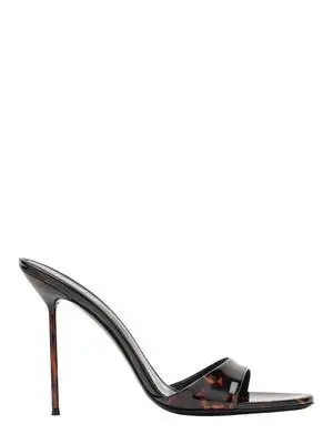 Paris Texas Lidia 105 Patent Leather Mules - Brown