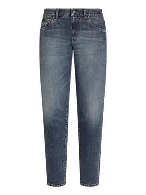 Dolce & Gabbana Slim Fit Jeans - Multicolor