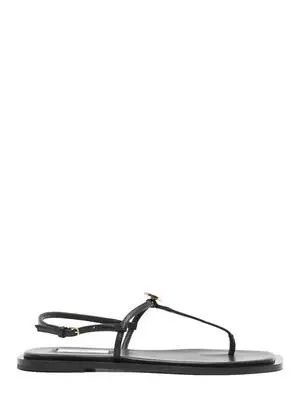 TOTEME T-strap Leather Sandals - Multicolor