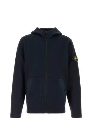 STONE ISLAND Stone Island Men Navy Blue Cotton Sweatshirt