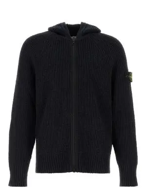 Stone Island Cotton Blend Sweatshirt - Blue