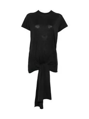 TOTEME Cotton Blend Tie-waist Top - Multicolor