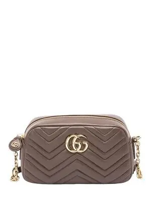 Gucci Gg Marmont` Crossbody Bag - Multicolor