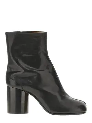 MAISON MARGIELA Leather Tabi Boots - Black