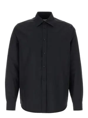 JIL SANDER Jil Sander Men Black Polyester Shirt Black