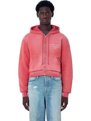 Acne Studios Zip-up Hoodie - Red