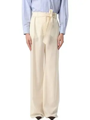 Max Mara MAX MARA Virgin Wool Trousers White