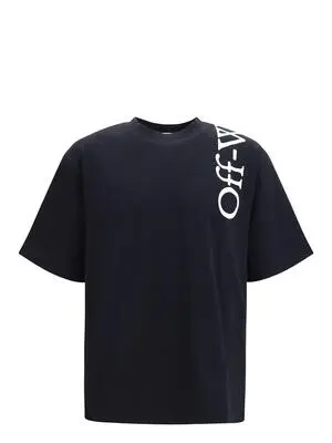 Off-White Vertical Bookish Skate T-shirt - Black