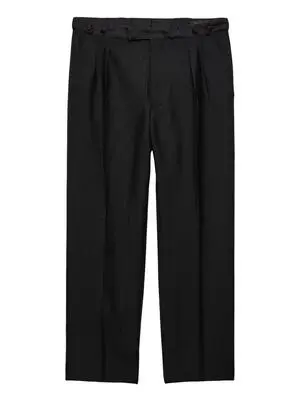 Prada Wool And Mohair Pants - Multicolor