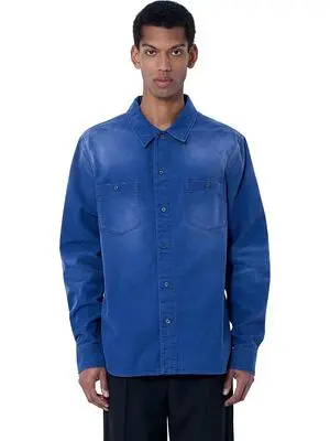Prada Denim Button-down Shirt - Blue