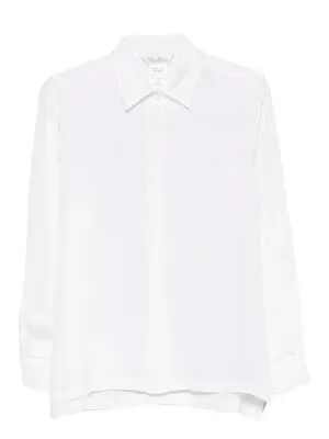 Max Mara MAX MARA Classic Silk Shirt White