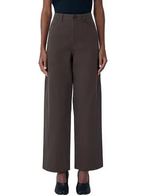 TOTEME Cotton Pants - Brown