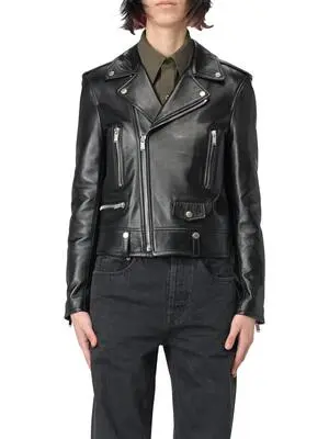 Saint Laurent Leather Jacket - Black