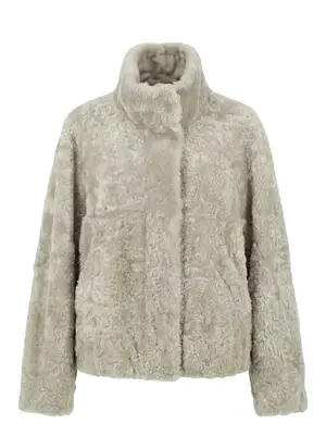 Brunello Cucinelli BRUNELLO CUCINELLI Sheepskin Jacket Multicolor