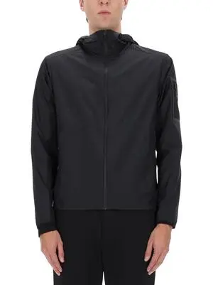 BOSS Hooded Zip Up Jacket - Blue
