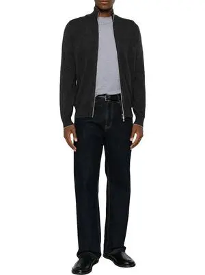 Brunello Cucinelli Cashmere Zip-up Cardigan - Gray