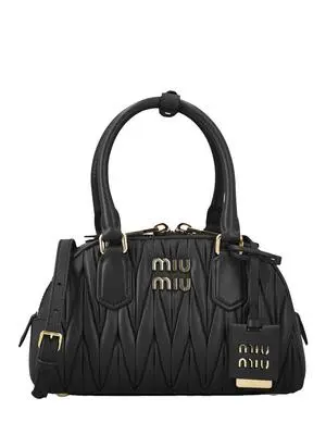 Miu Miu Arcadie Leather Handbag - Multicolor