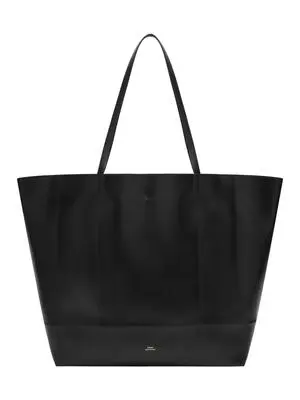 TOTEME Roam Leather Tote Bag - Black