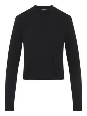 Jacquemus The Gros Grain T-shirt - Black