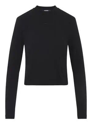Jacquemus Grosgrain T-shirt - Black