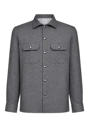 Brunello Cucinelli Brunello Cucinelli Men Shirt Multicolor