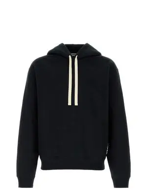 JIL SANDER Cotton Sweatshirt - Black