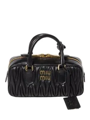 Miu Miu Arcadie Regular Leather Handbag - Multicolor
