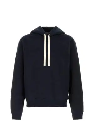 JIL SANDER Midnight Cotton Sweatshirt - Blue