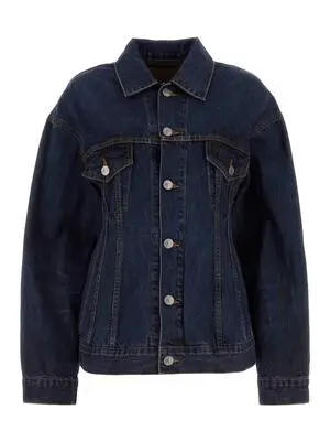 Balenciaga BALENCIAGA Hourglass Denim Jacket Blue