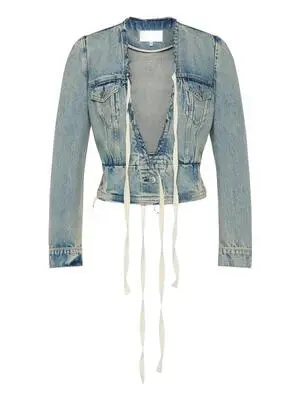 MAISON MARGIELA Denim Jacket - Blue