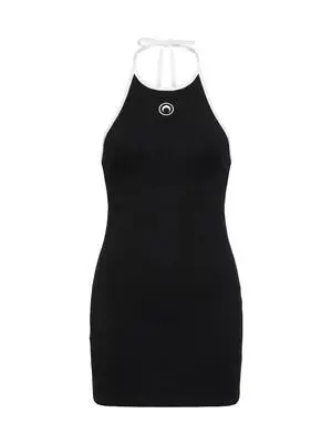 MARINE SERRE Moon Short Dress - Multicolor