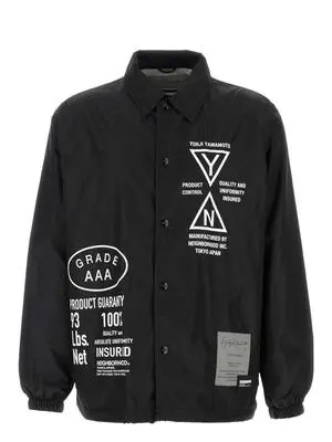 Yohji Yamamoto Nylon X Neighborhood Windbreaker - Black