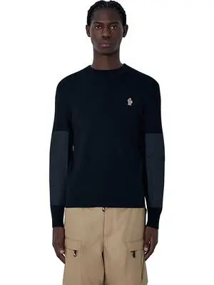 Moncler Crewneck Sweater - Black