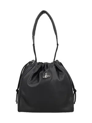 VIVIENNE WESTWOOD Hilary Bucket Bag - Black