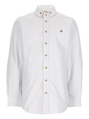 VIVIENNE WESTWOOD Striped Button-up Shirt - Black
