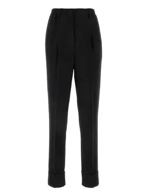 Prada Wool Blend Pant - Black