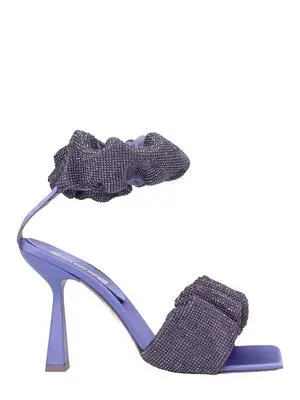 SEBASTIAN MILANO Cher Crystal Sandals - Purple