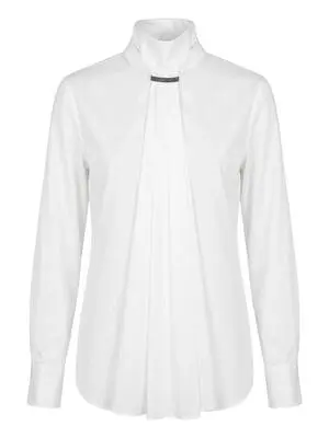 BRUNELLO CUCINELLI BRUNELLO CUCINELLI Cotton Poplin Blouse