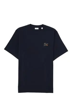 Burberry T-shirt In Cotone - Blue