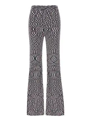 Missoni MISSONI Patterned Flared Trousers Multicolor