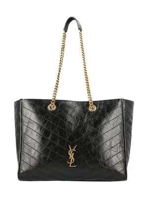Saint Laurent Niki E/w Suede Tote - Multicolor