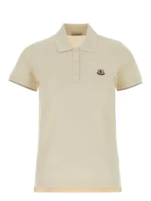Moncler Piquet Polo Shirt - White