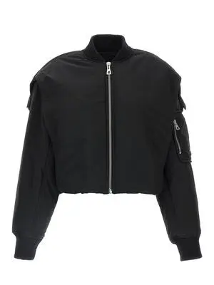 JEAN PAUL GAULTIER The Hooded Bomber' Jacket - Black