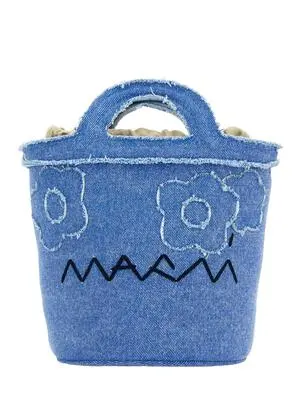 Marni Denim Bucket Bag - Blue